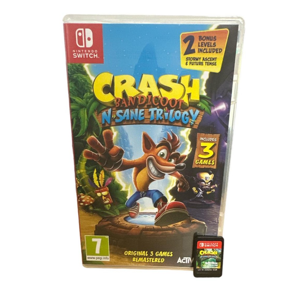 Crash Bandicoot N Sane Trilogy - Nintendo Switch Game - Own4Less